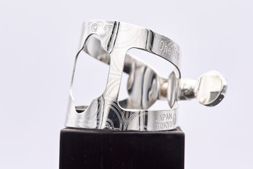 (受注生産)Alto Sax Ligature ”Obelios” /アルトサックスリガチャー ”オベリオス” – Cymbol Arts